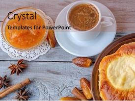 Plate Up Of Coffee Date PPT template 12 | CrystalGraphics