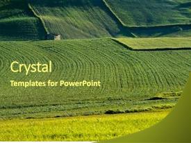 Plot Of Land Cultivated PPT template 8 | CrystalGraphics