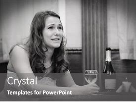Portrait Of A Fiance PPT template 39 | CrystalGraphics