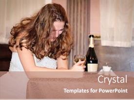 Portrait Of A Fiance PPT template 29 | CrystalGraphics