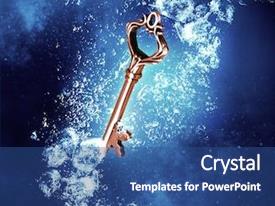 Question Mark In Water PPT template 89 | CrystalGraphics