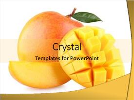 Mango Fruit Ripe With A PPT template 21 | CrystalGraphics