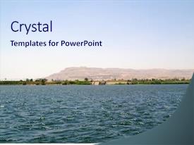 River In Egypt Nile PPT template 92 | CrystalGraphics