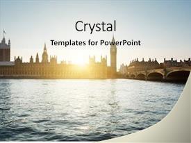 River Thames Big Ben And Westminster PPT template 32 | CrystalGraphics