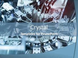 Pneumatic System Robotic And Piston Unit PPT template 83 | CrystalGraphics