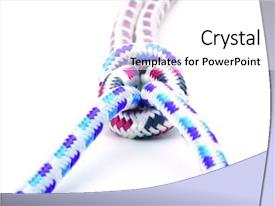 Rope With A Knot PPT template 57 | CrystalGraphics