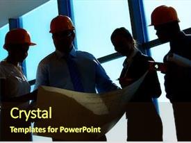 Safety Meeting Outlines Of Worker Group Looking PPT template 13 ...