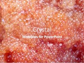 Salty Pike Caviar Closeup Background PPT template 61 | CrystalGraphics