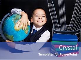 Seven Year Old School Boy PPT template 45 | CrystalGraphics