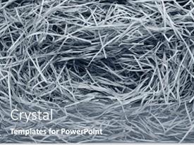Shredded Paper Packaging Pieces Close PPT template 39 | CrystalGraphics