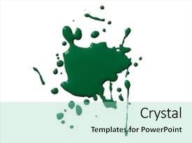 Spot Diffrence Splats Splashes And Blobs PPT template 93 | CrystalGraphics