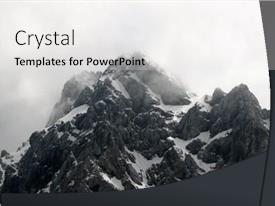Spring Landscape In The Triglav PPT template 49 | CrystalGraphics