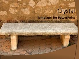 Stone Bench On A Bus PPT template 63 | CrystalGraphics