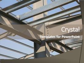 Steel Structures Structural Framework On PPT template 69 | CrystalGraphics