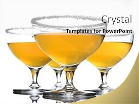 Studio Shot Of Margartia Drink PPT template 7 | CrystalGraphics