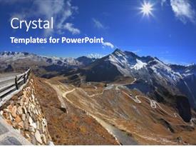 Sunny Day In Early Autumn PPT template 77 | CrystalGraphics