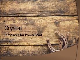 Rustic Cowboy Superstition Two PPT template 43 | CrystalGraphics