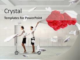 Taking Minutes Take A Five Minute Break PPT template 80 | CrystalGraphics