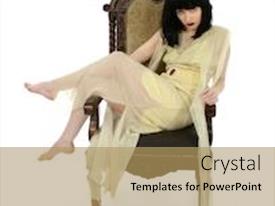 Thirty Three Year Old Woman PPT template 14 | CrystalGraphics
