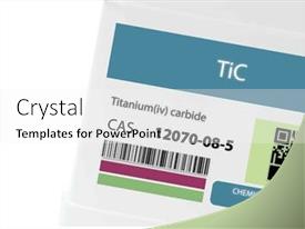 Tic Titanium Carbide Chemical Compound PPT template 45 | CrystalGraphics