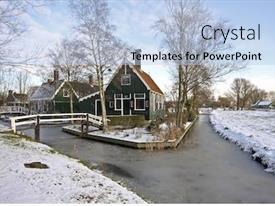 Traditional Dutch Houses PPT template 72 | CrystalGraphics