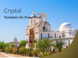 Tucson Arizona Usa At Historic PPT template 58 | CrystalGraphics