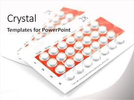 Two Packages Of Birth Control PPT template 97 | CrystalGraphics