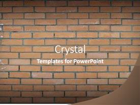 Urban Wall PPT template 25 | CrystalGraphics