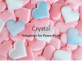 Valentine S Day Hearts Background PPT template 43 | CrystalGraphics