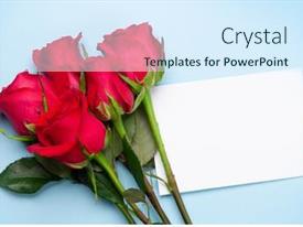 Valentines Day Greeting Card PPT template 93 | CrystalGraphics