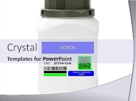 Voso4 Vanadium Iv Sulfate Chemical PPT template 59 | CrystalGraphics