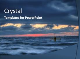 Winter Landscape Of Baltic Sea PPT template 7 | CrystalGraphics