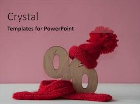 Winter Sale And Shopping Concept PPT template 97 | CrystalGraphics