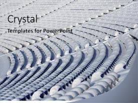 Winter Stadium's Seats PPT template 96 | CrystalGraphics