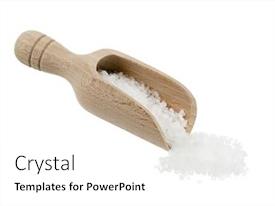 Wooden Shovel Full Of Sea PPT template 86 | CrystalGraphics