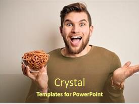 Young Blond German Man PPT template 24 | CrystalGraphics
