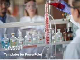 Young Chemistry Students Are Working PPT template 62 | CrystalGraphics