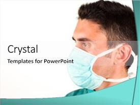 Young Surgeon Profile PPT template 8 | CrystalGraphics