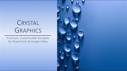 95 Best Abstract Water Drops-Themed Templates for PowerPoint & Google ...
