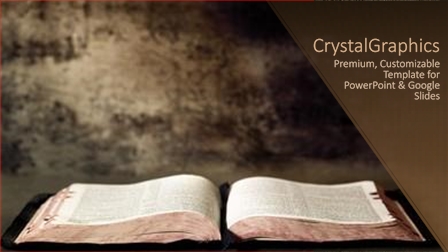 106 Best Open Bible-Themed Templates for PowerPoint & Google Slides