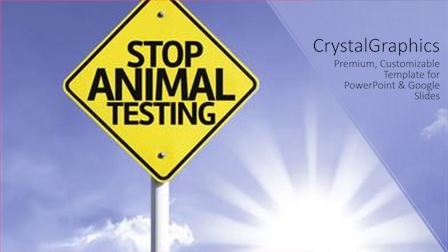 Animal Testing Powerpoint Templates