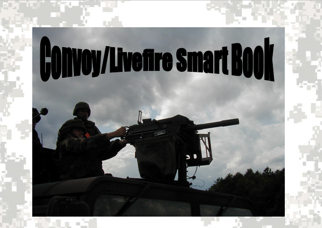 Convoy Smartbook - PowerPoint Ranger, Pre-made Military PPT Classes