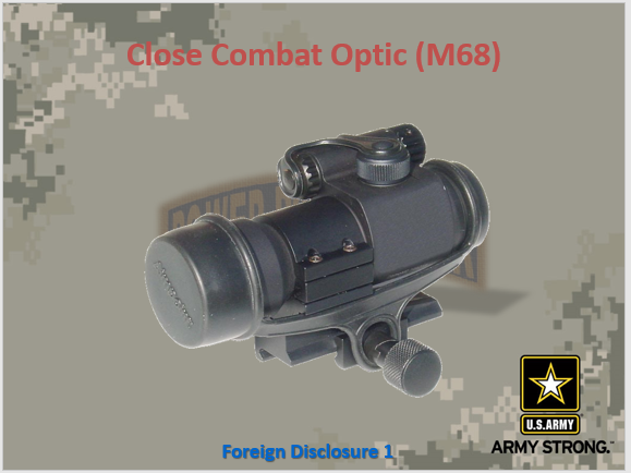 M68 CCO - PowerPoint Ranger, Pre-made Military PPT Classes