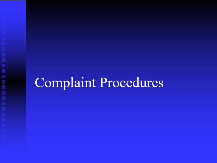 EO Complaint Policy - PowerPoint Ranger, Pre-made Military PPT Classes