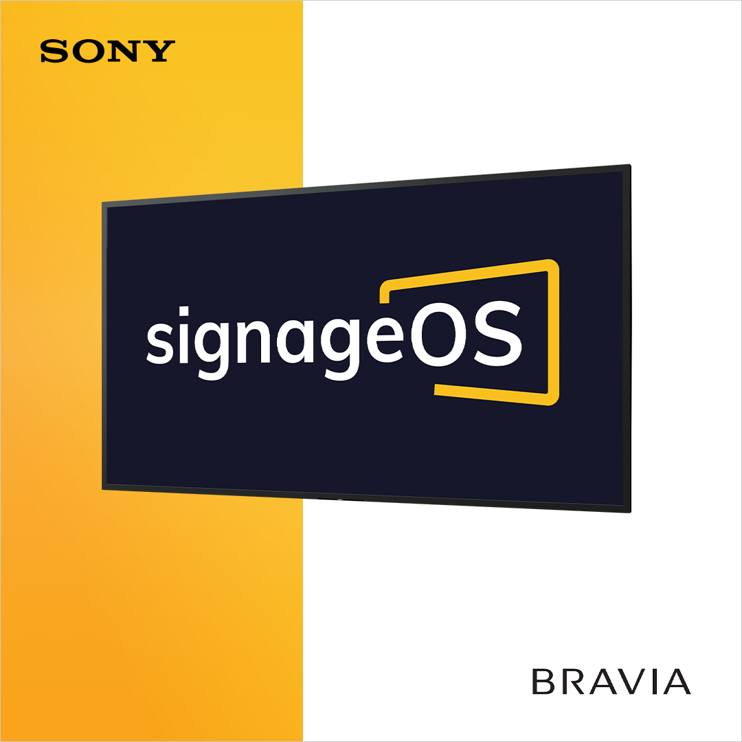 Sony Corporation Partners with signageOS to Offer Integration with ...