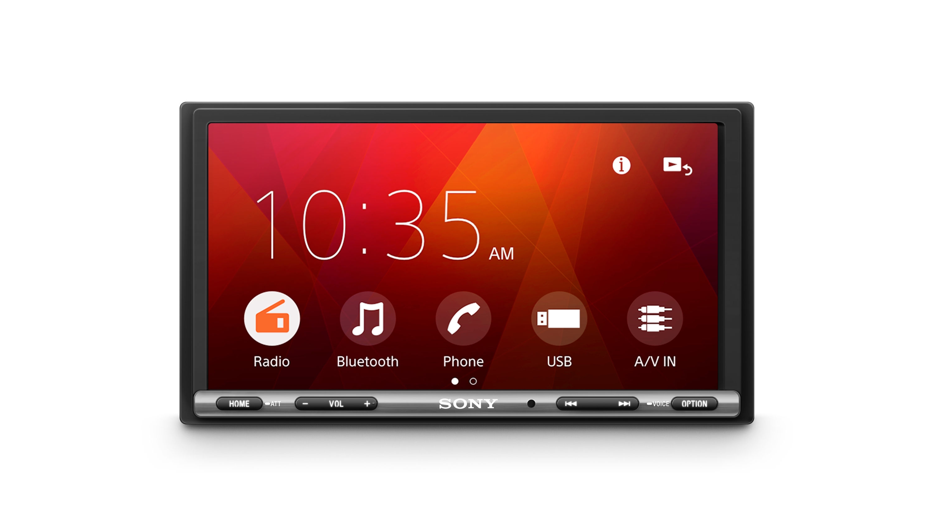 xav ax3200 e front home red large