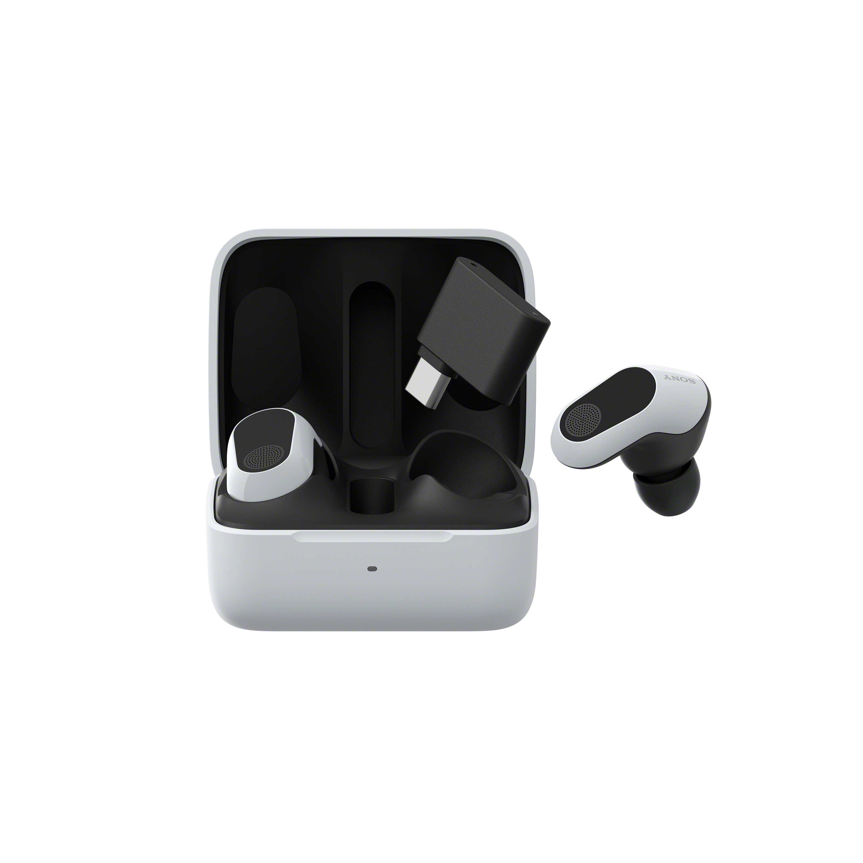 inzone buds case dongle headphones white 001