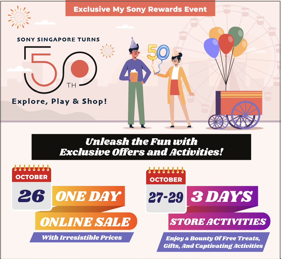 sony 50th birthday
