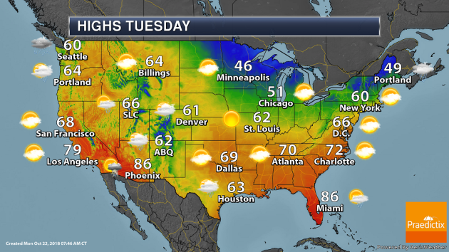 Tuesday Weather Outlook - Potential Coastal Storm This Weekend - Praedictix