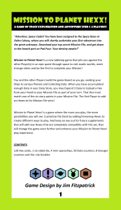 MISSION TO PLANET HEXX! - DELUXE VERSION